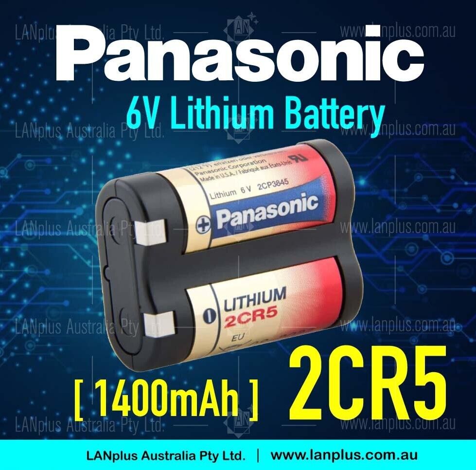 Panasonic 6V 2CR5 Lithium battery